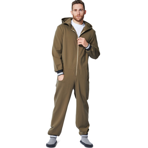 Burda Style Sewing Pattern Men's Overalls with Hood - Your Sewing ...