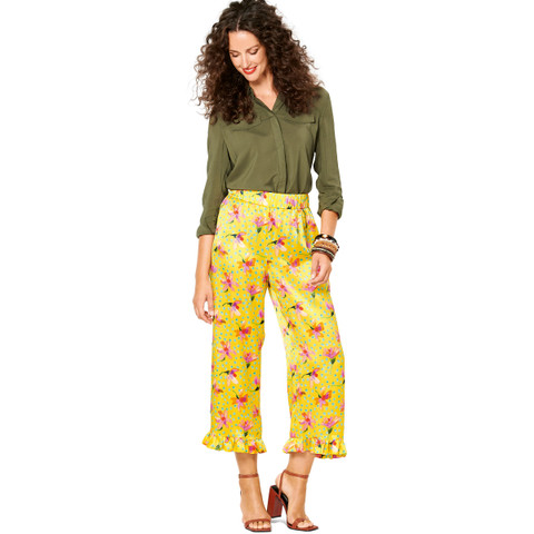 Burda Style Sewing Pattern Misses' Pull-on Pants & Shorts - Your Sewing ...